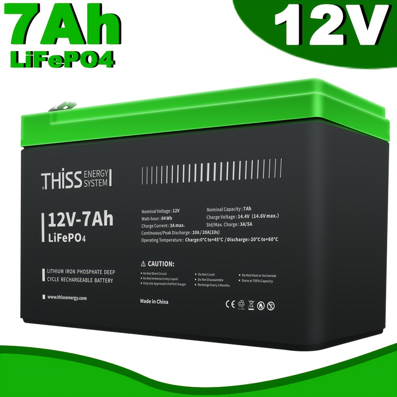 12v battery sold on Temu United States