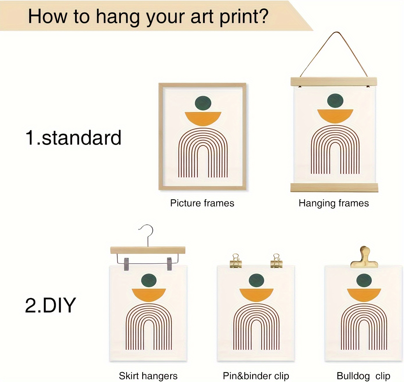 Colorful Thinker Canvas Prints Artwork Pictures Painting - Temu United ...