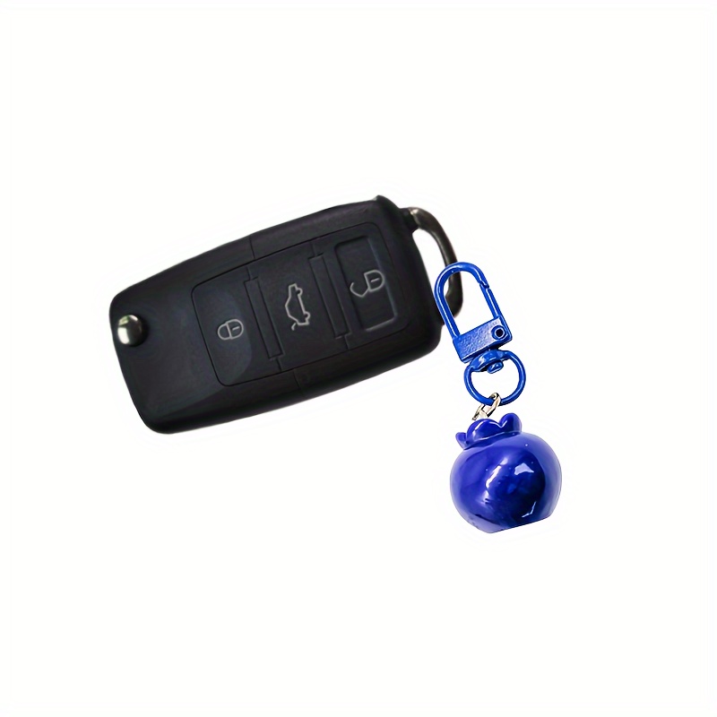 1pc simulation resin blueberry fruit keychain for men jewelry pendant ...