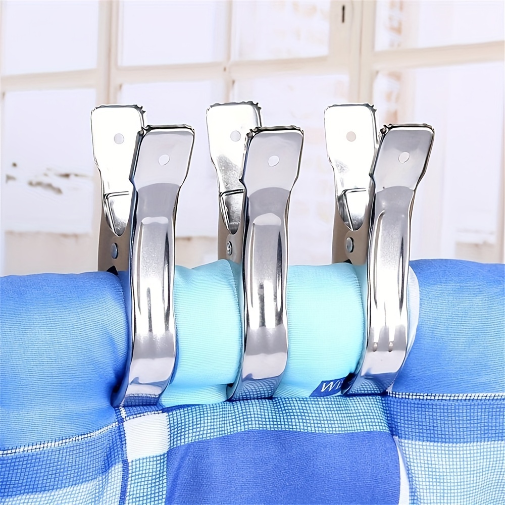 stainless steel windproof clip quilt drying clip clothes peg - Temu Canada