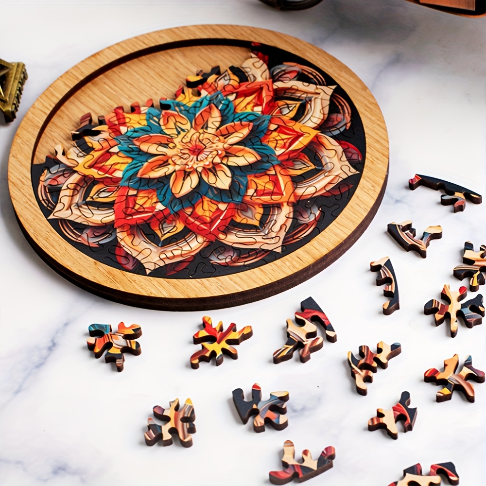 wood puzzles sold on Temu United States