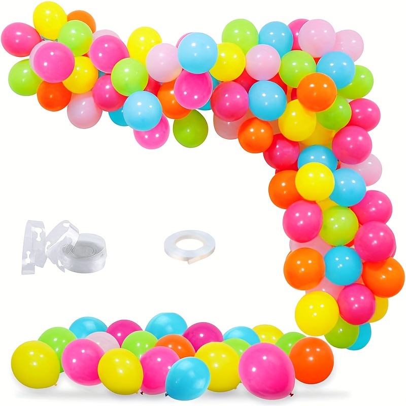 hawaiian themed balloon garland arch kit summer pool parties - Temu