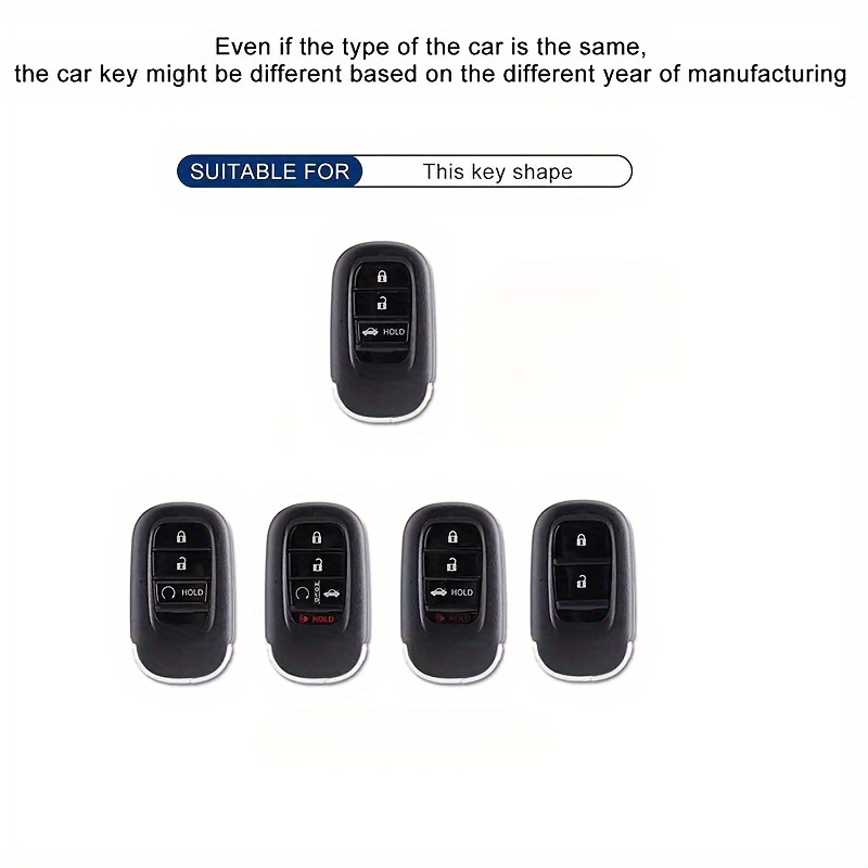 Stylish Durable Honda Key Fob Cover Luminous Anti scratch - Temu