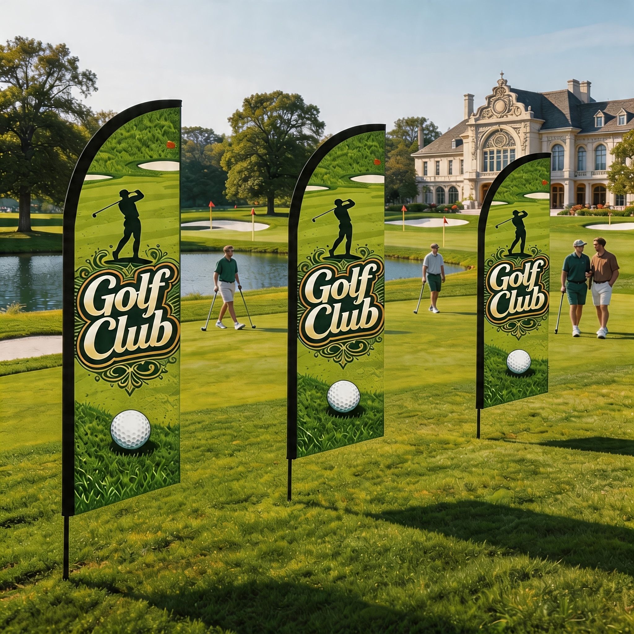 golf flag sold on Temu United States