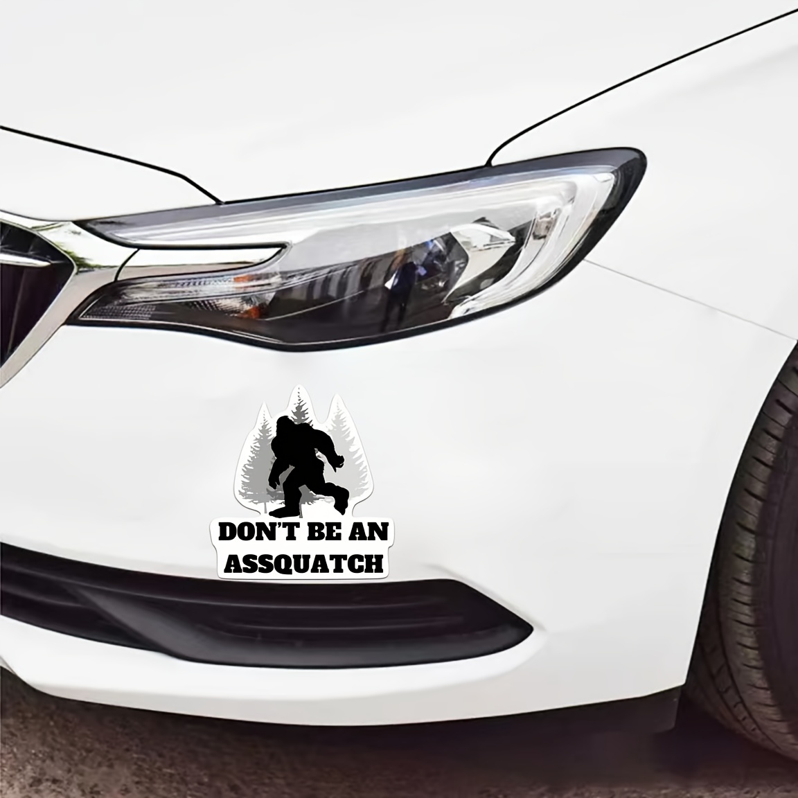 An Assquatch Sasquatch Vinyl Sticker Decal Car Truck - Temu United