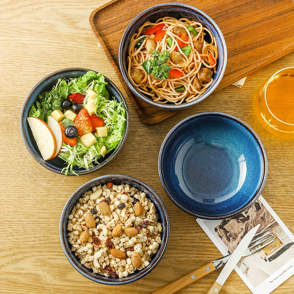 24 Ounce Soup Bowl Set Porcelain Cereal Bowls Microwave - Temu