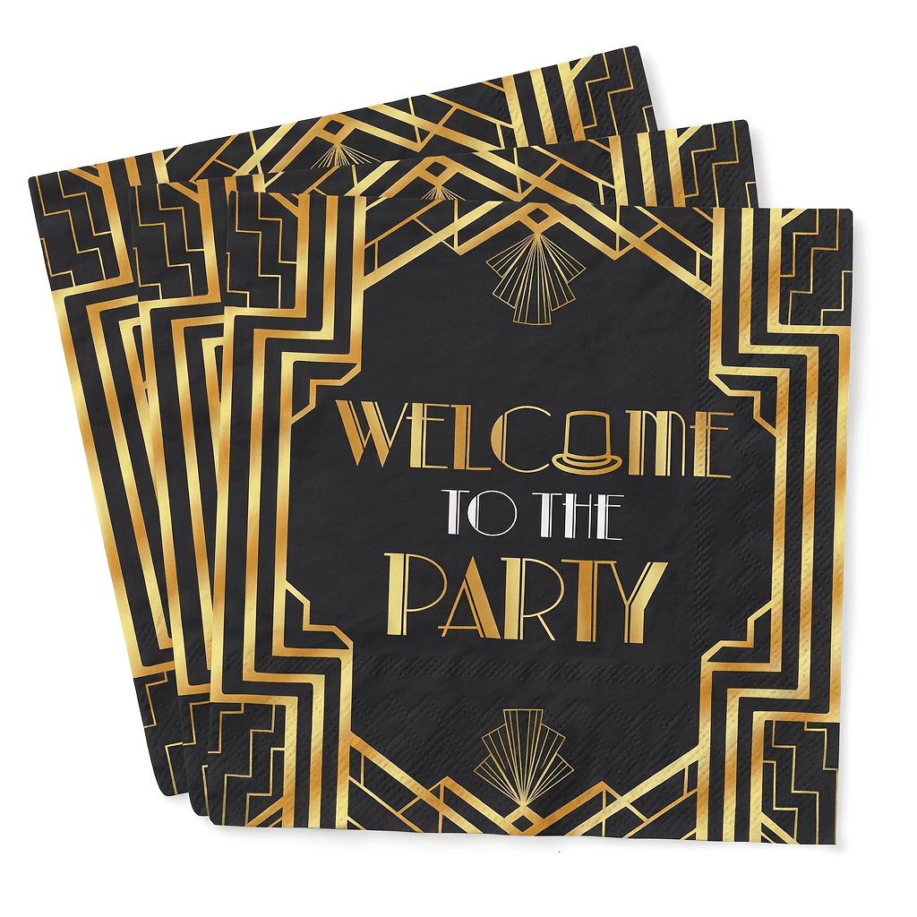 roaring 20s decorations sold on Temu United States