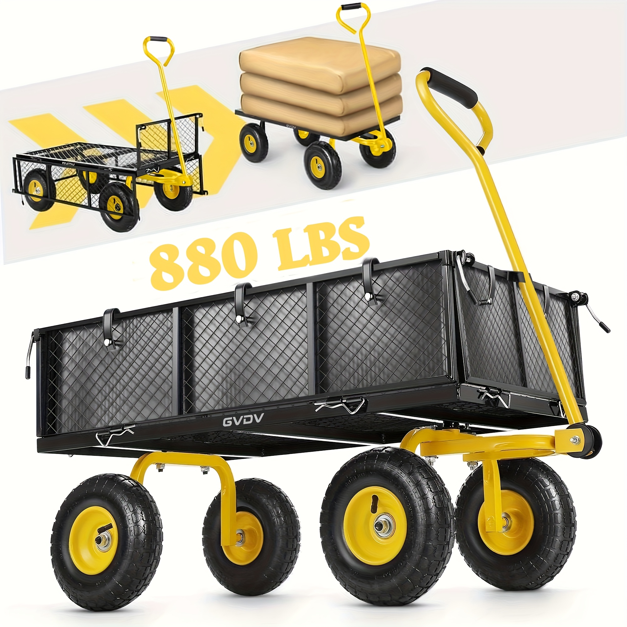 utility wagons sold on Temu United States
