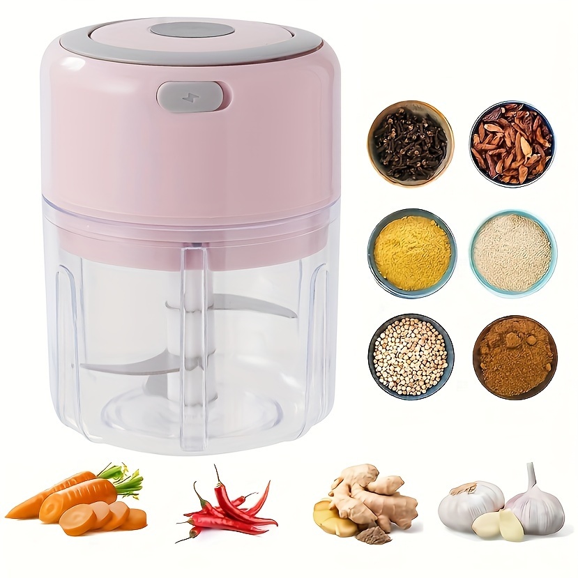 electric mini food chopper portable food processor vegetable - Temu ...