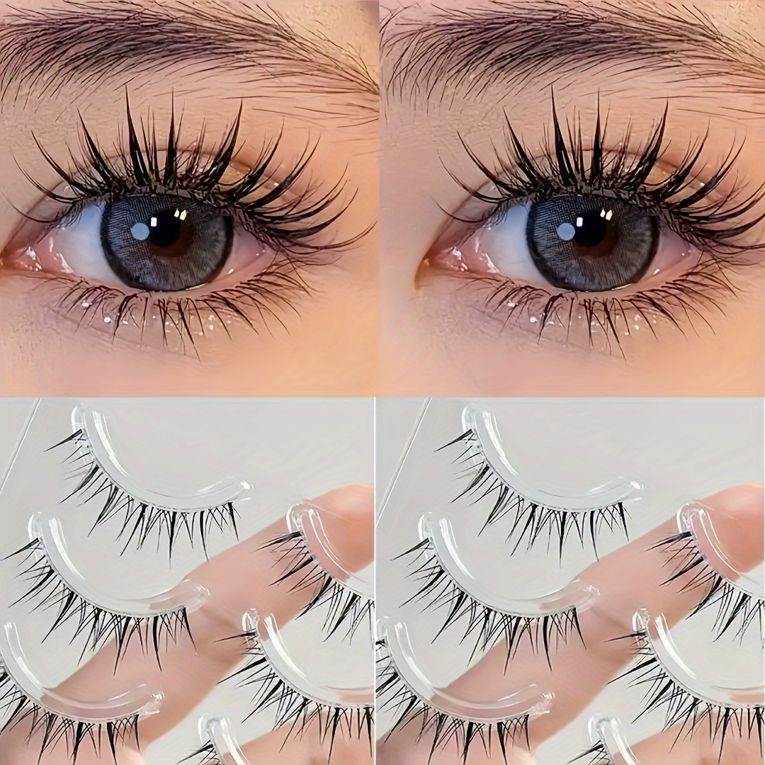 asian eyelashes sold on Temu United States