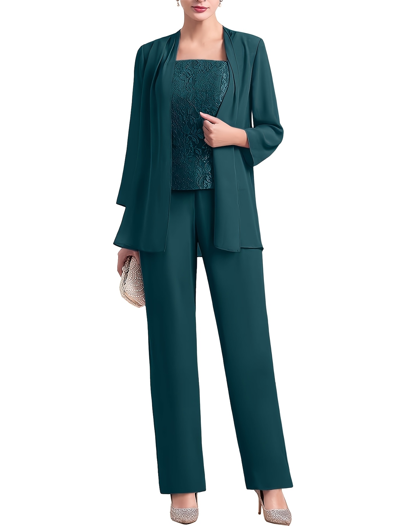 ladies pant suits sold on Temu United States