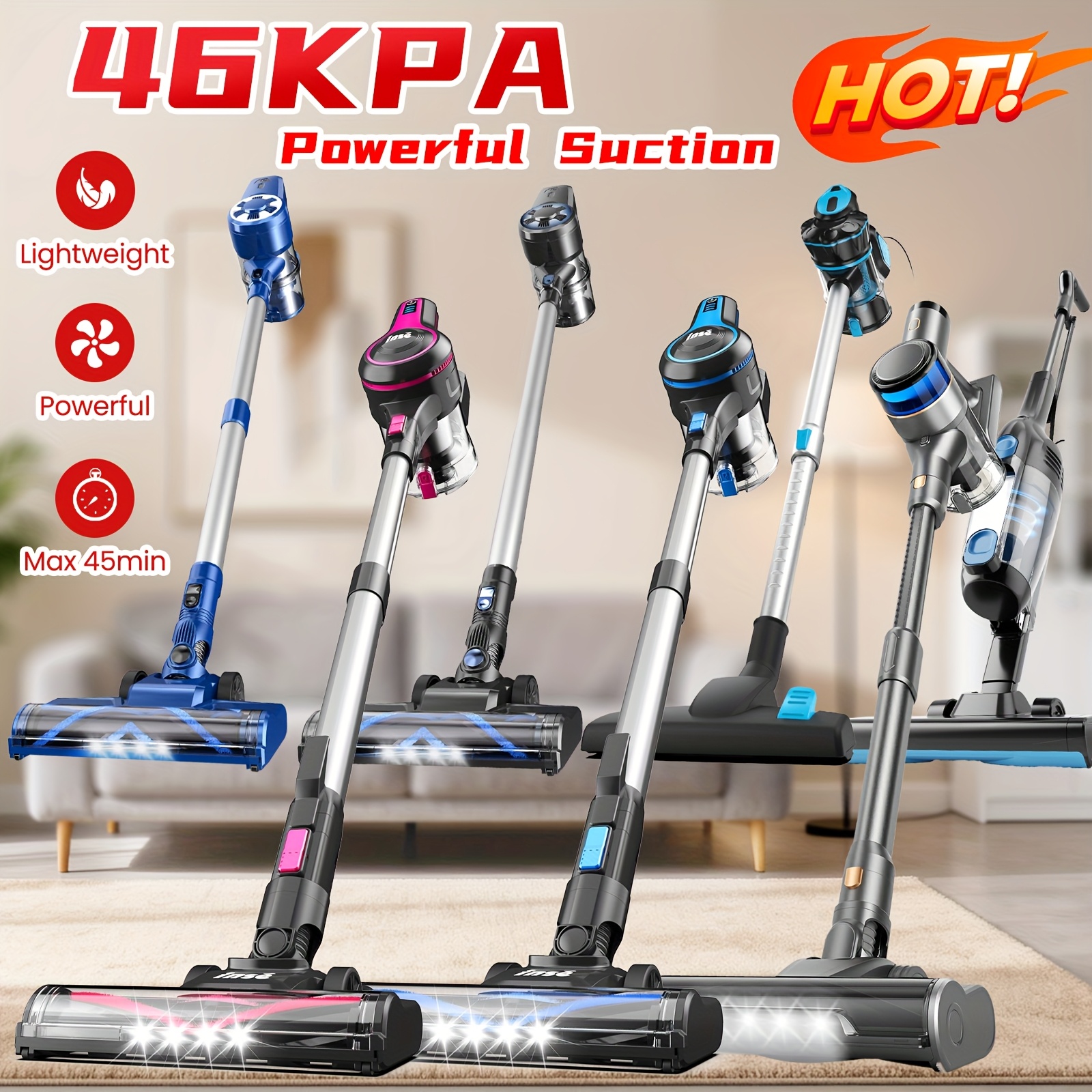 vacuum cleaner sold on Temu United States