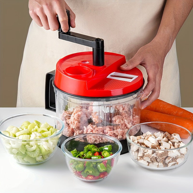 Food Chopper Multifunctional Manual Onion Chopper Hand Shake - Temu ...