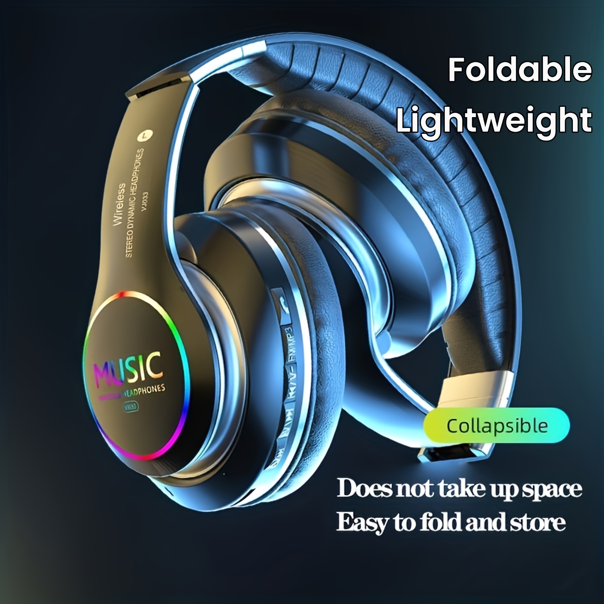 bluetooth headphones sold on Temu United States