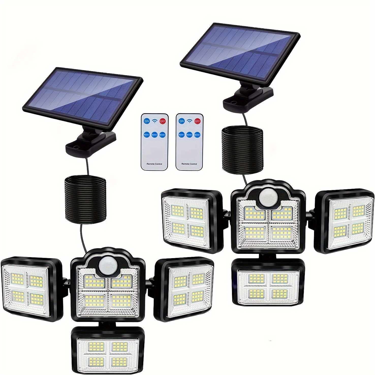 solar lights sold on Temu United States