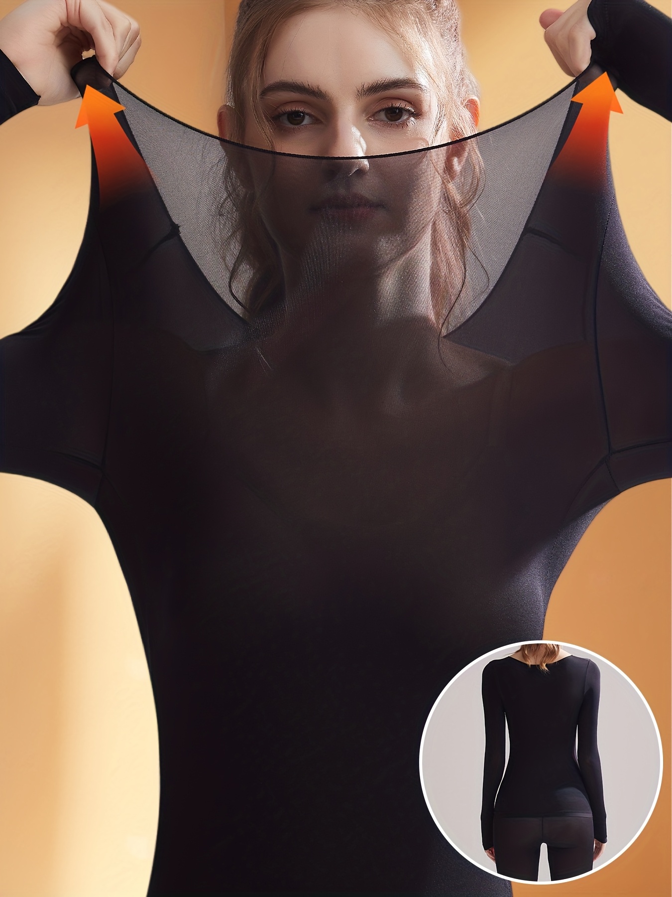 womens thermal clothing sold on Temu United States