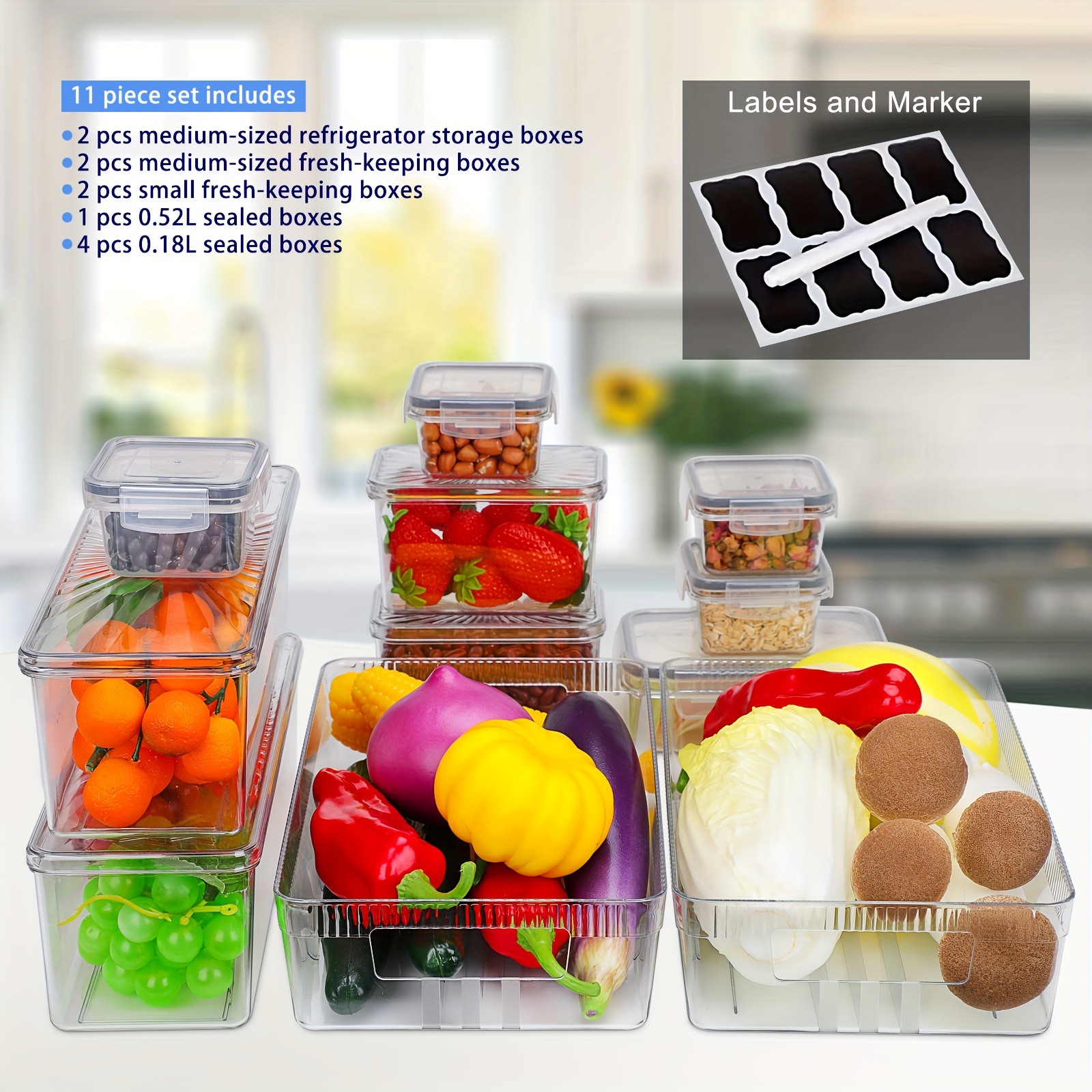 Airtight Food Storage Containers Lids Anti Leak Cereal Flour - Temu