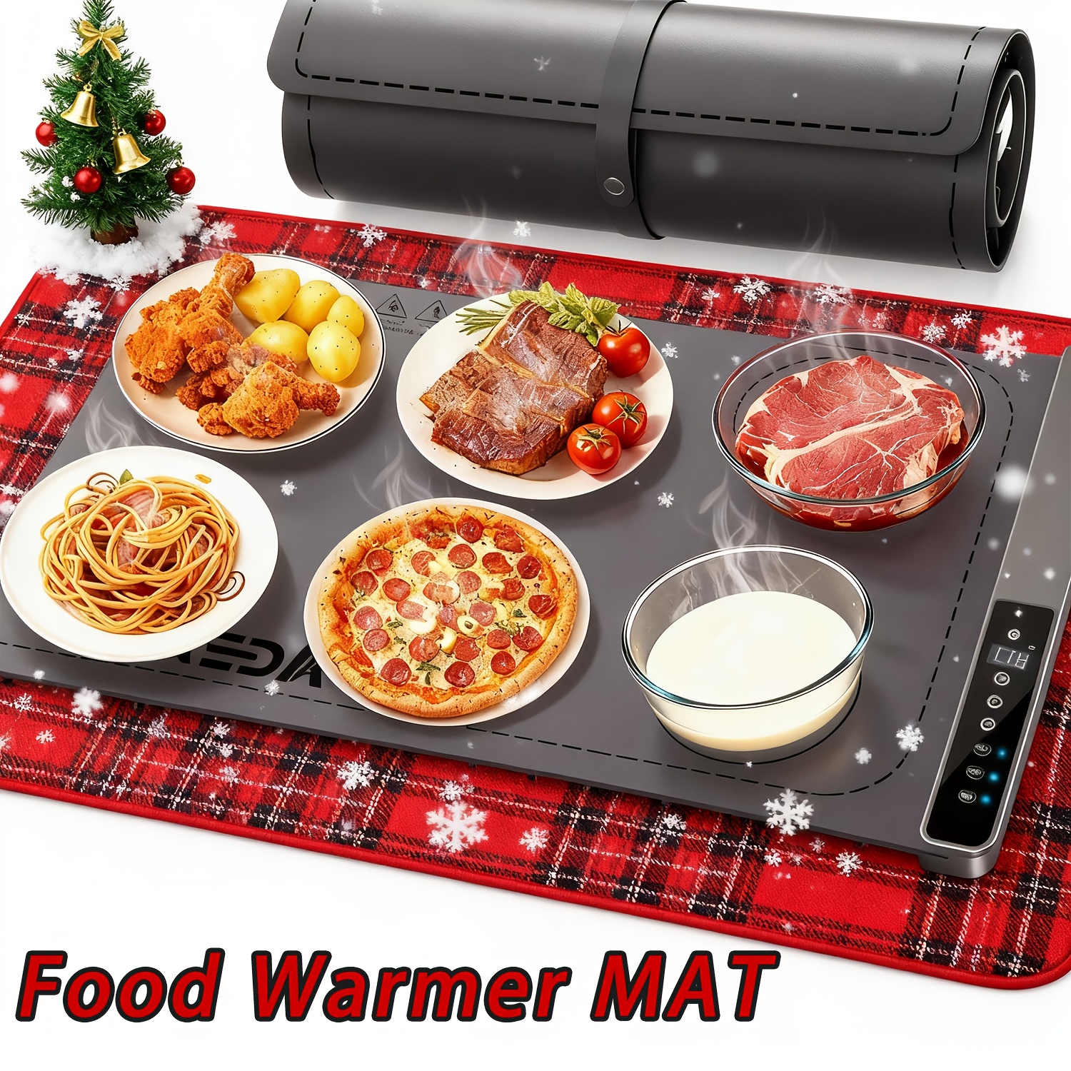 Portable Food Warmer HayWHNKN 12-Pan Commercial Food Warmer Electric ...