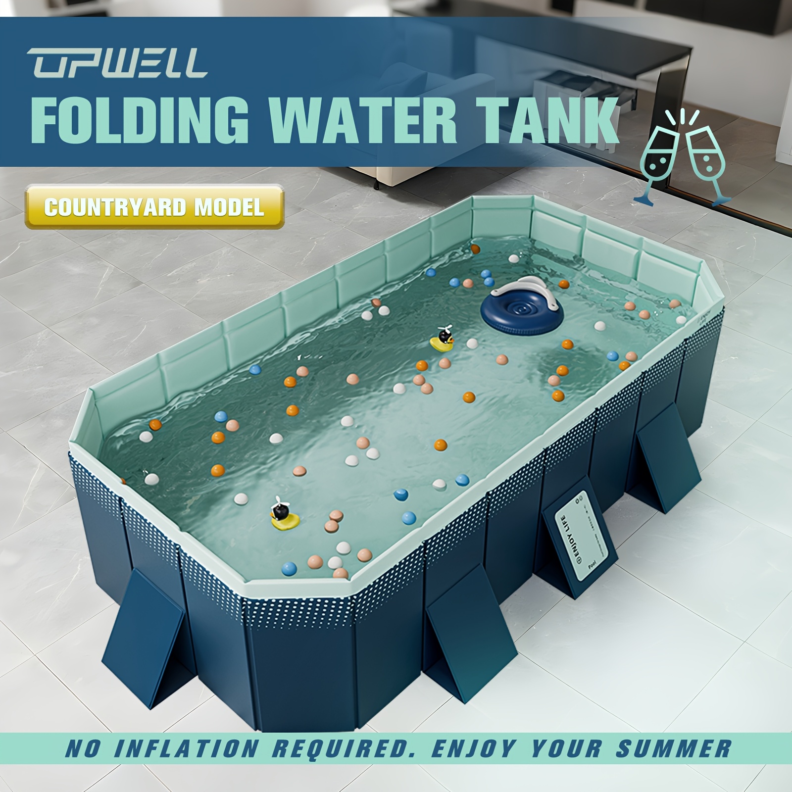 swimming pools sold on Temu United States