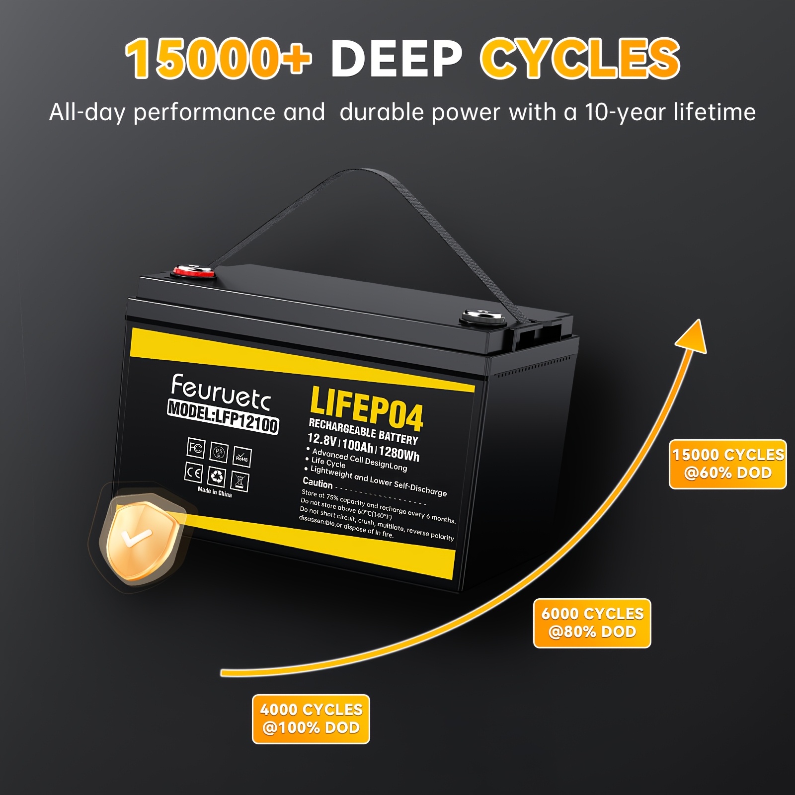 lithium batteries sold on Temu United States