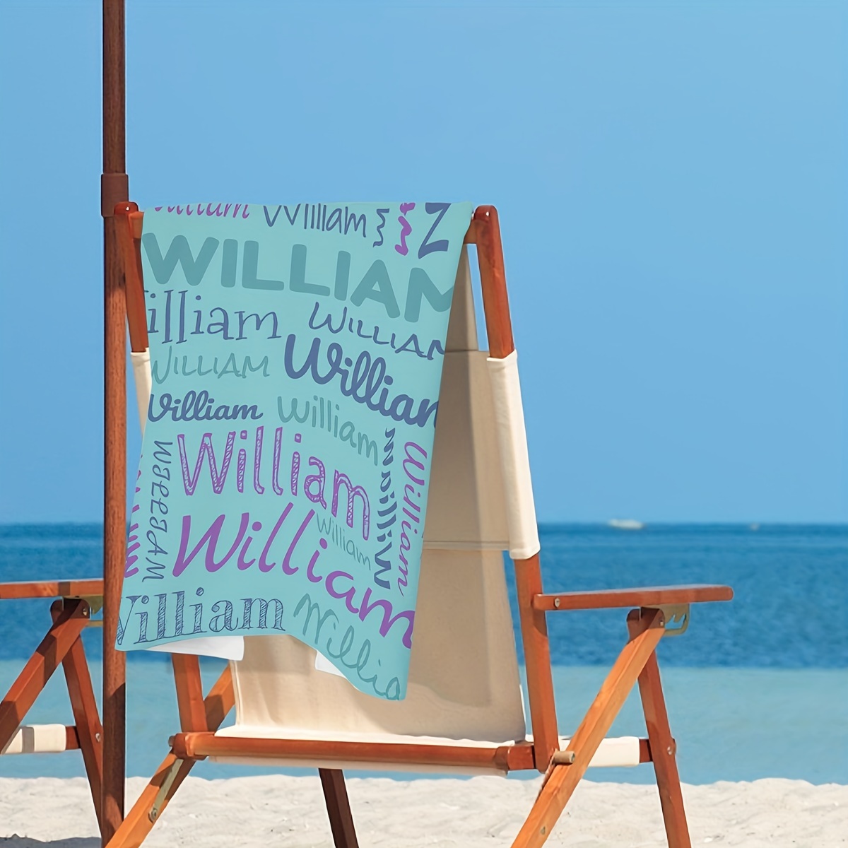 Customized Beach Towel Absorbent Quick Drying Beach Towel - Temu New ...