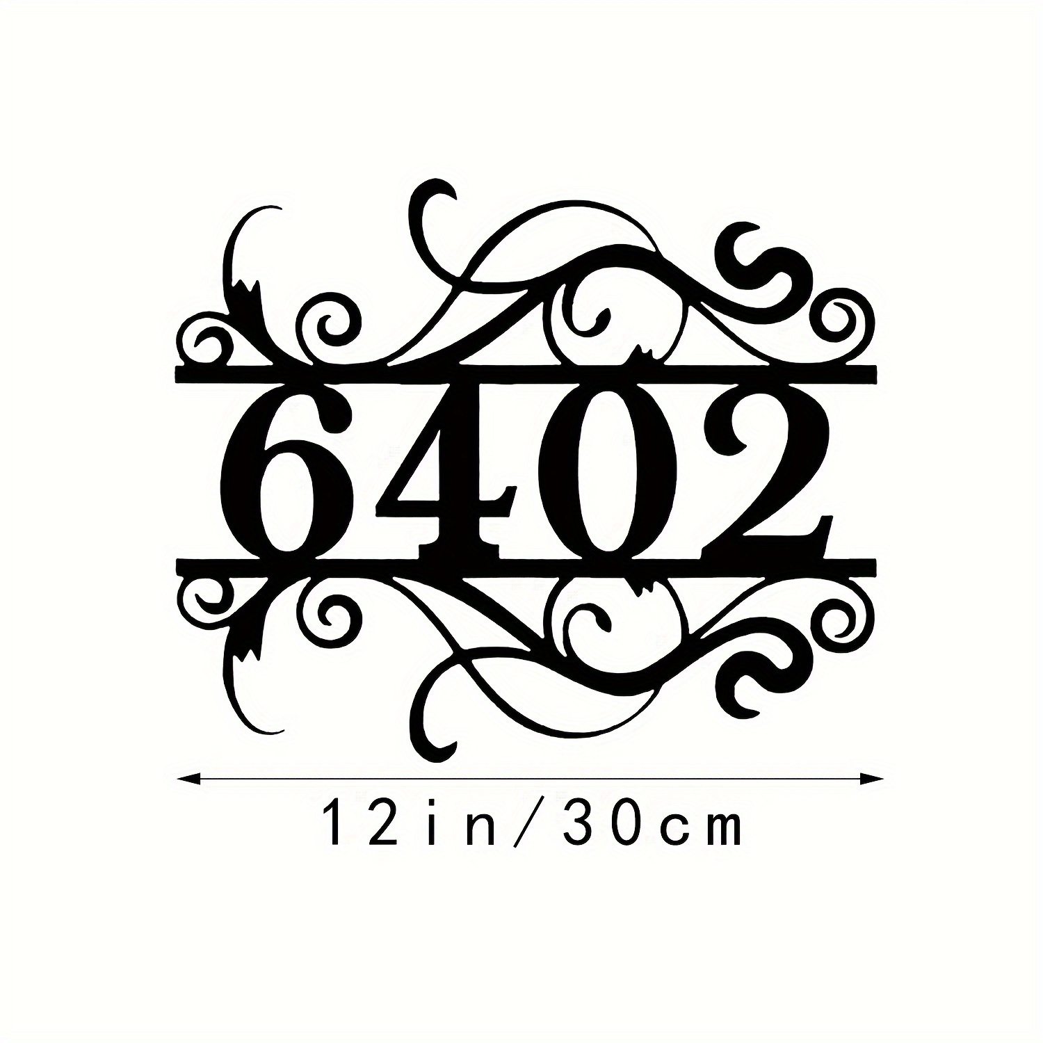 Number Sign: Personalized Metal Address Plaque - Temu