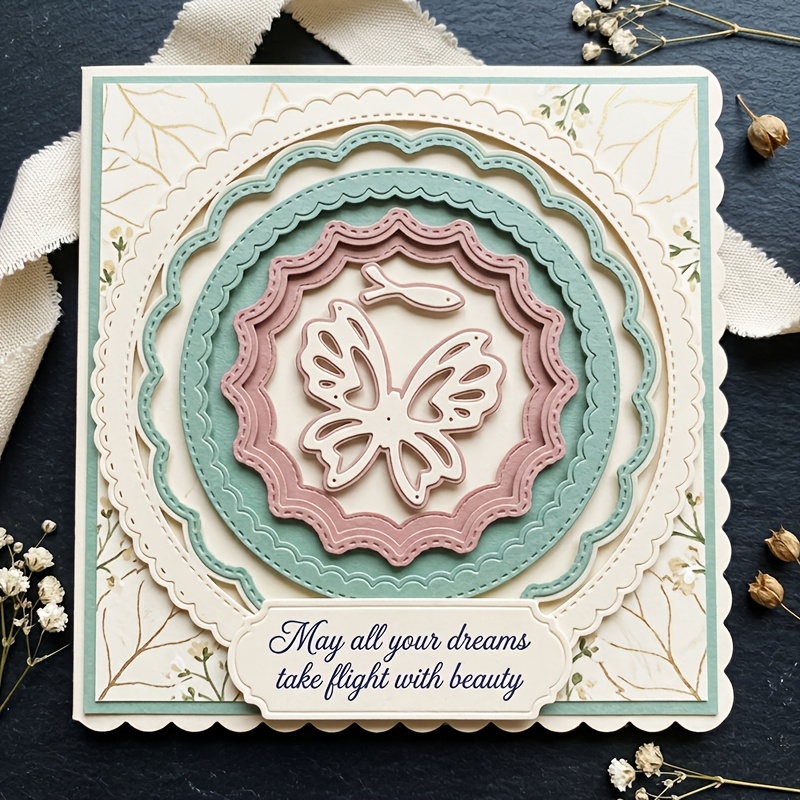 die cuts butterflies sold on Temu United States