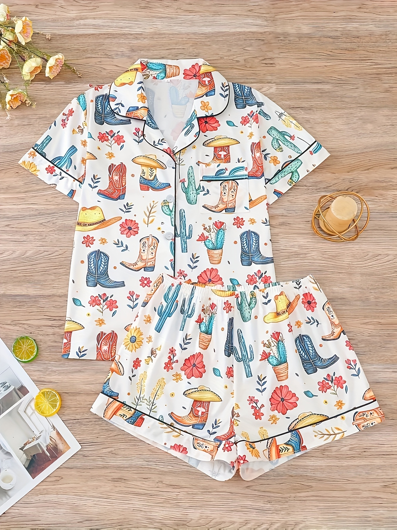 ladies pajamas sold on Temu United States