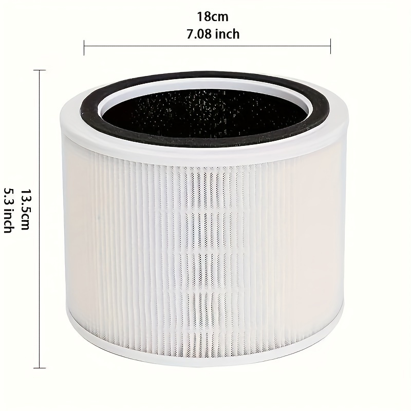 1 2pcs True Hepa Replacement Filters Compatible With Levoit Smart Wifi ...