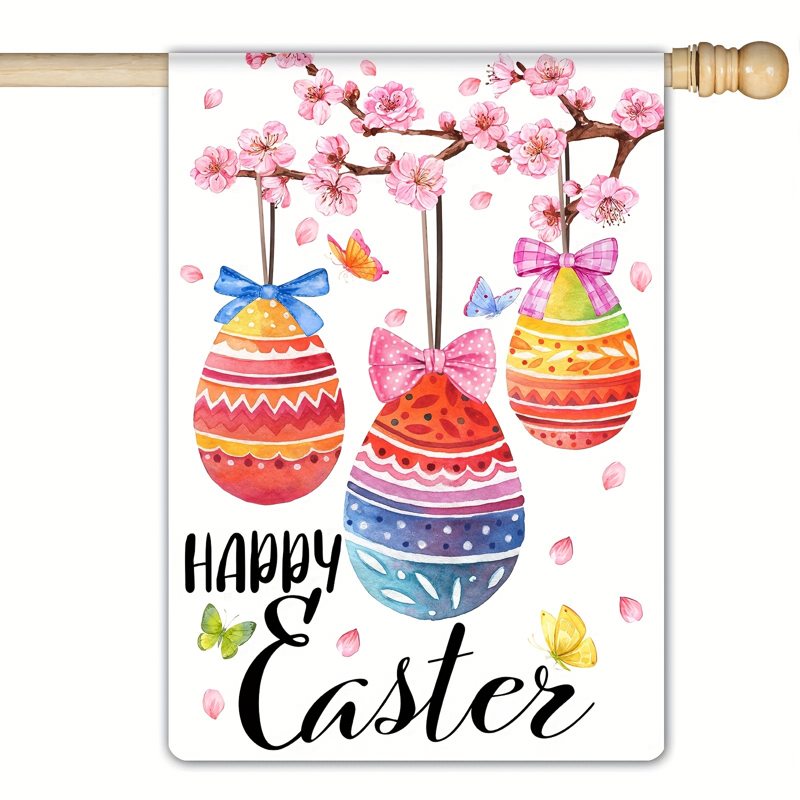 Easter Egg Garden Flag Double Sided Garden Flag Outdoor - Temu Australia