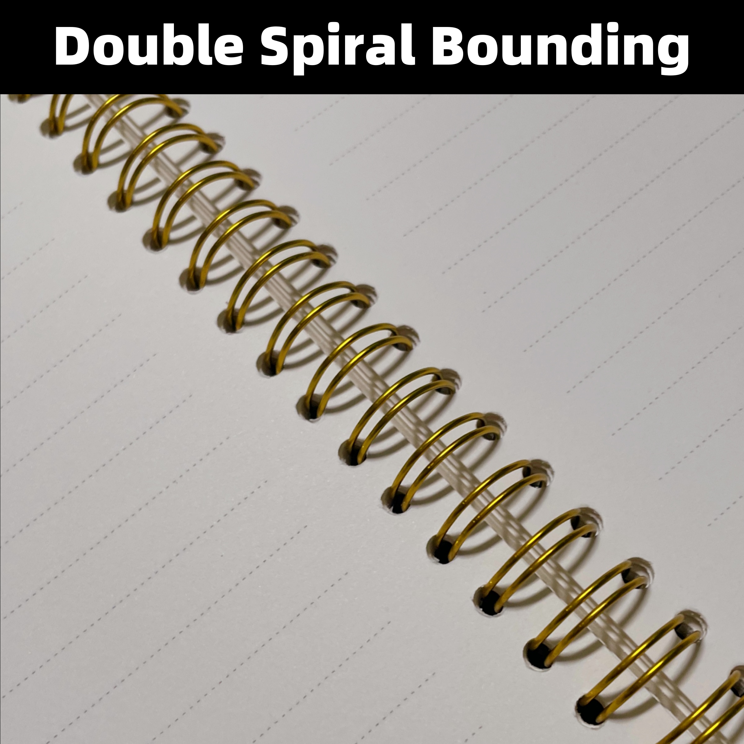 a5 size double spiral coil notebook horizontal line inner - Temu United ...
