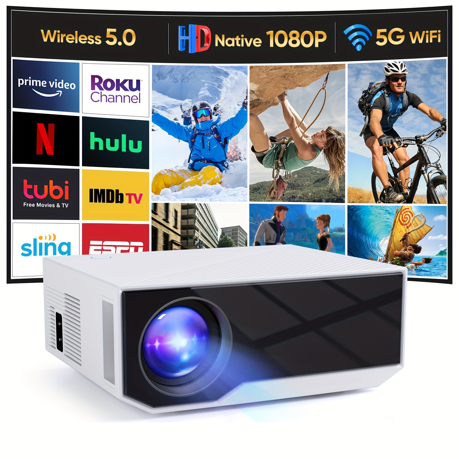 Vision: Your Brightest Ideas with Our Multimedia Projectors - Temu