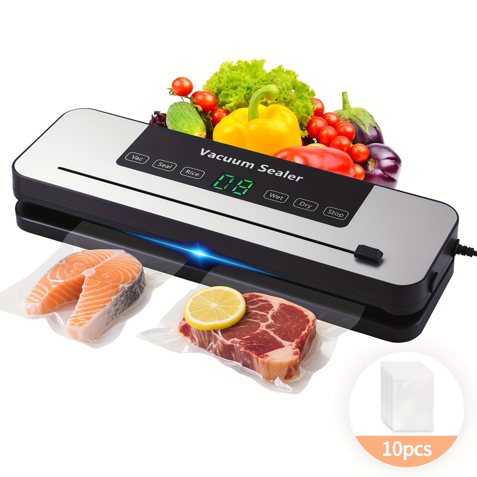 vacuum sealer sold on Temu United States