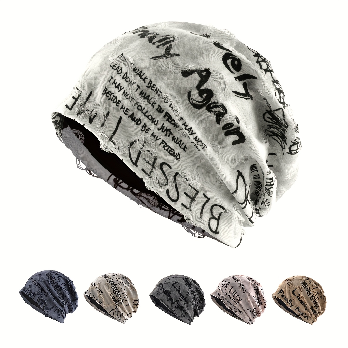 blue beanies sold on Temu United States