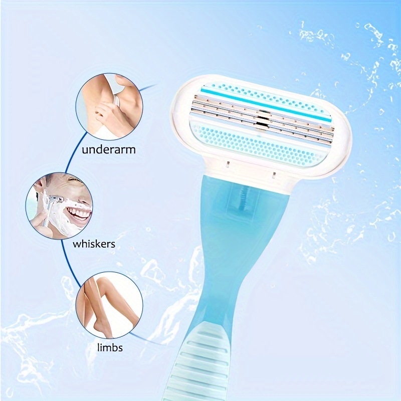 Light Blue Razor Holder Replacement Razor Blades Manual Hair - Temu New ...