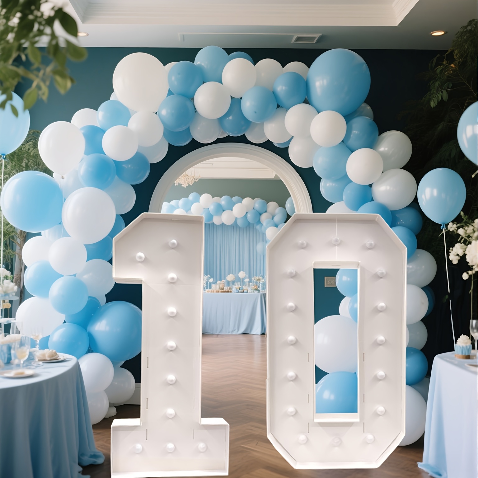 marquee light up numbers - United Kingdom