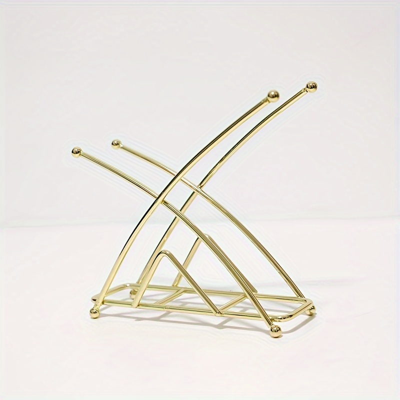 Metal Vertical Tissue Holder Napkin Clips Dining Tables - Temu