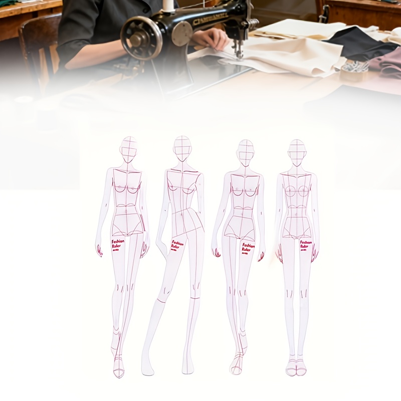Human Body Template For Fashion Design