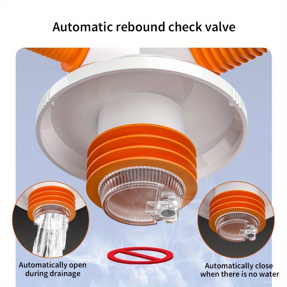 Plastic Sewer Sink Elbow Self closing Floor Drain - Temu Australia
