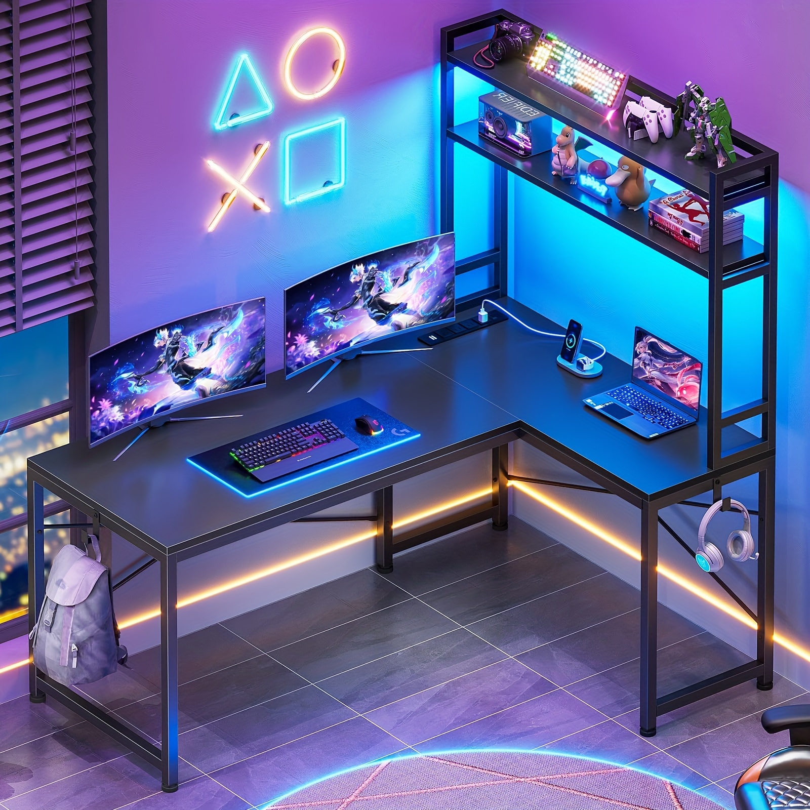 gaming desk sold on Temu United States