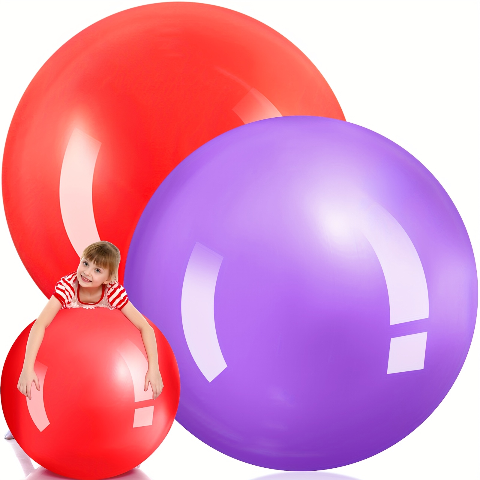 big bouncy ball sold on Temu United States