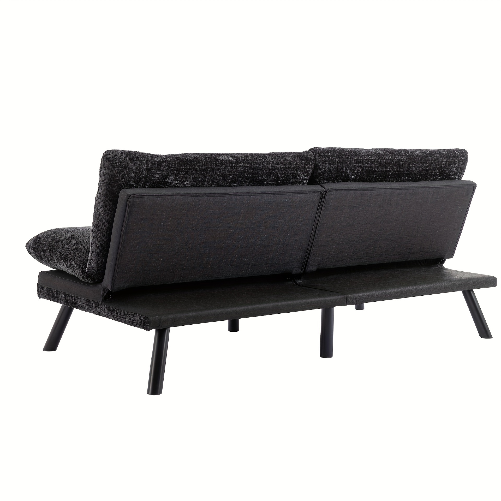 Convertible Sofa Bed Loveseat Futon Bed Breathable Adjustable Lounge ...