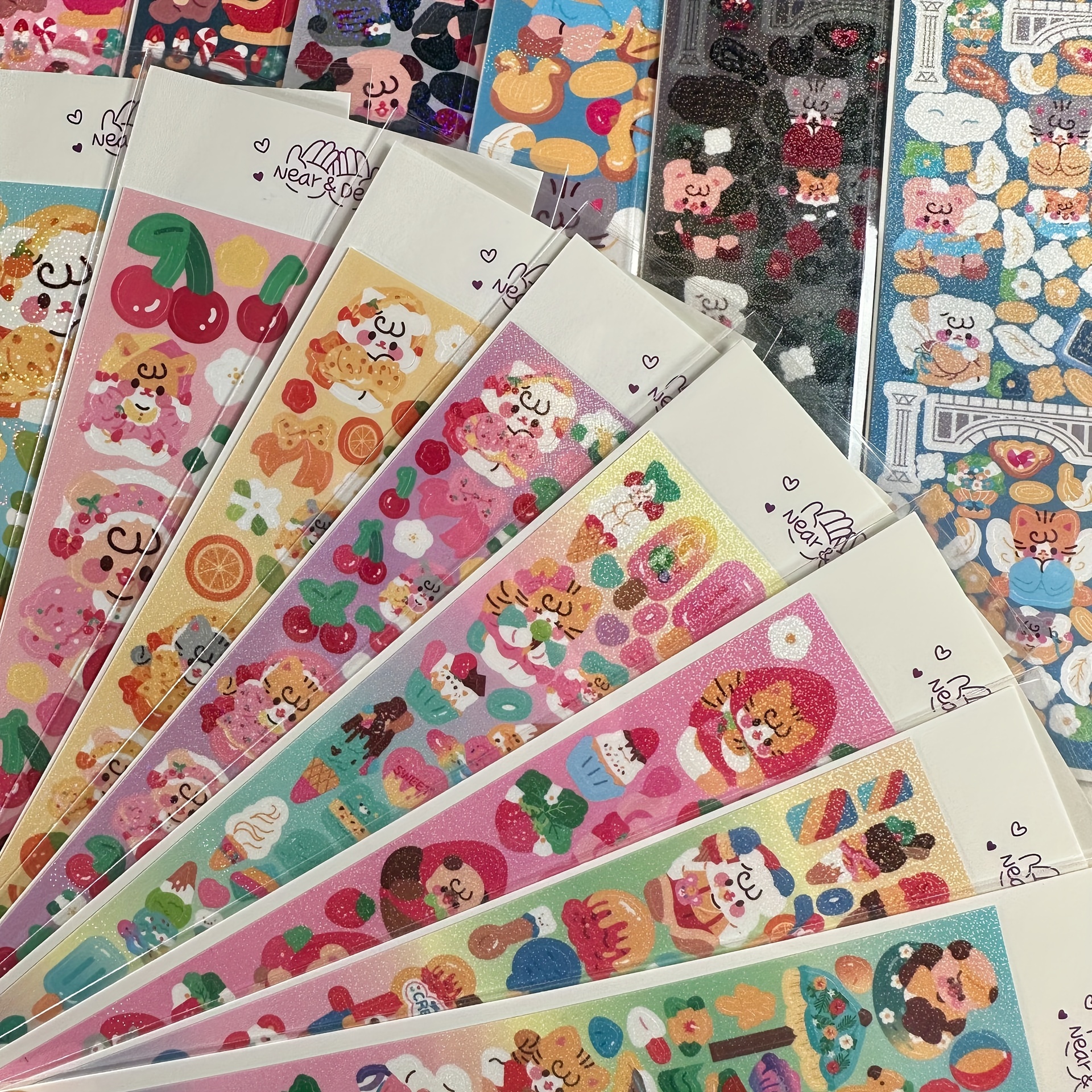 Must Cute Stickers Decorating Korean style Cartoon Animals - Temu ...