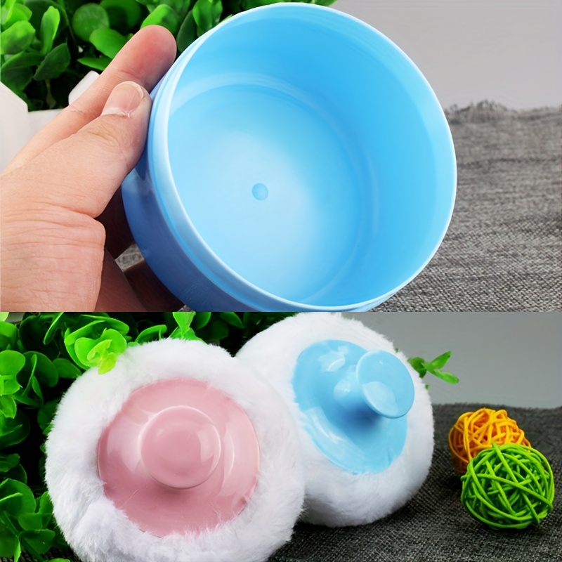 large body powder puff container sifter body bath empty - Temu