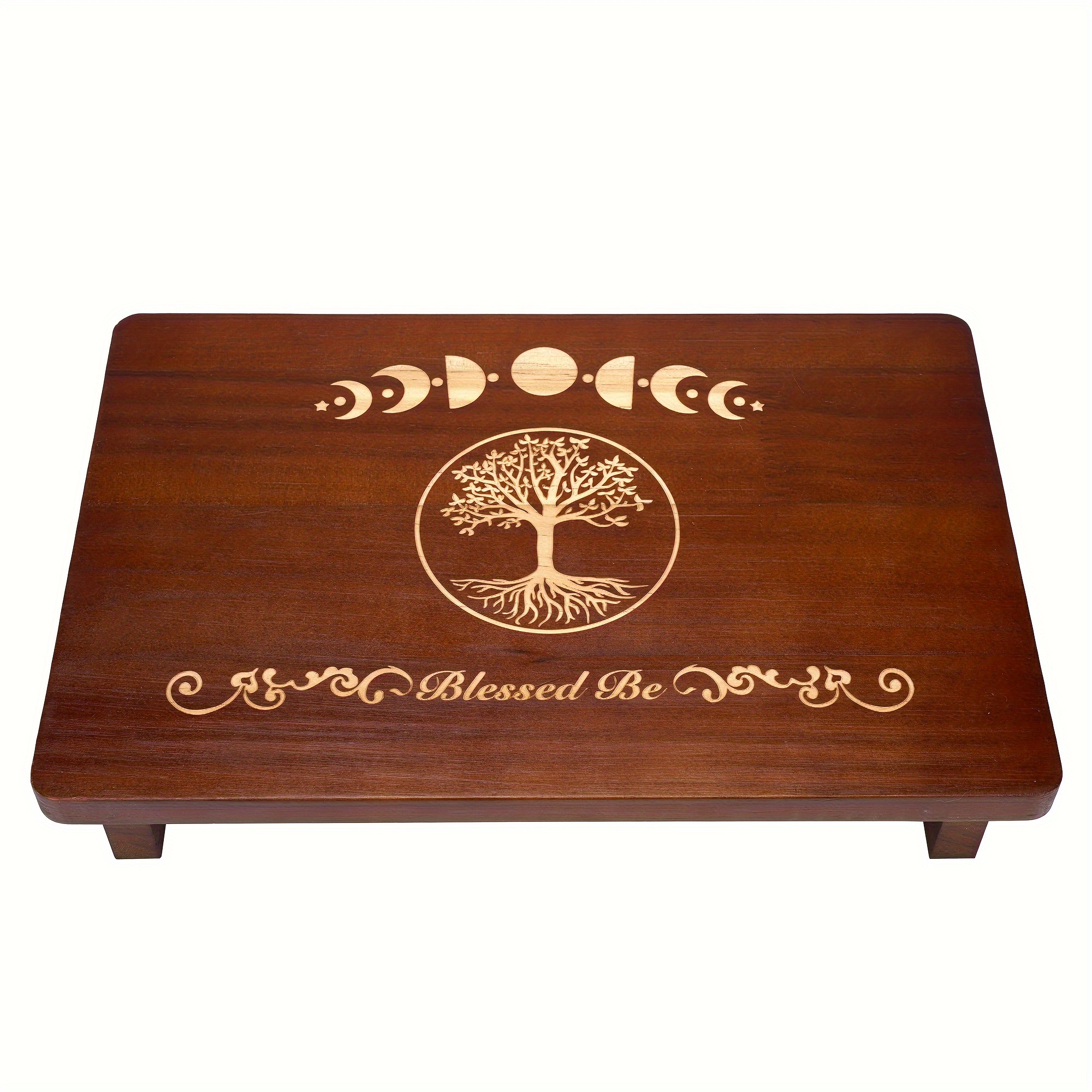 wooden altar table meditation table small altar table Temu