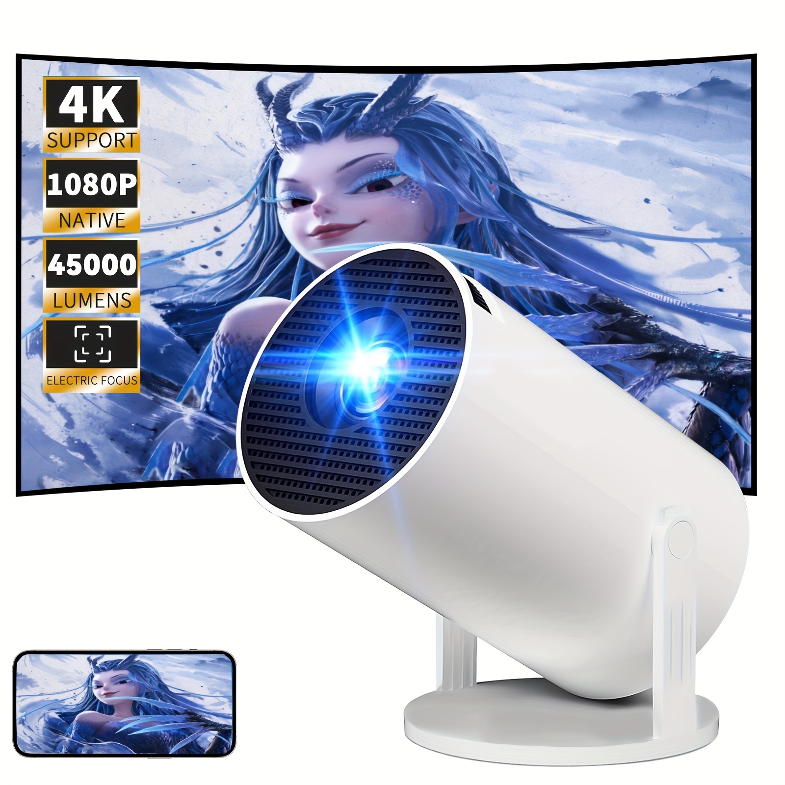 projector sold on Temu United States