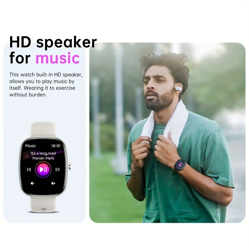 Men's Women's Smartwatch (make/receive Calls/music - Temu