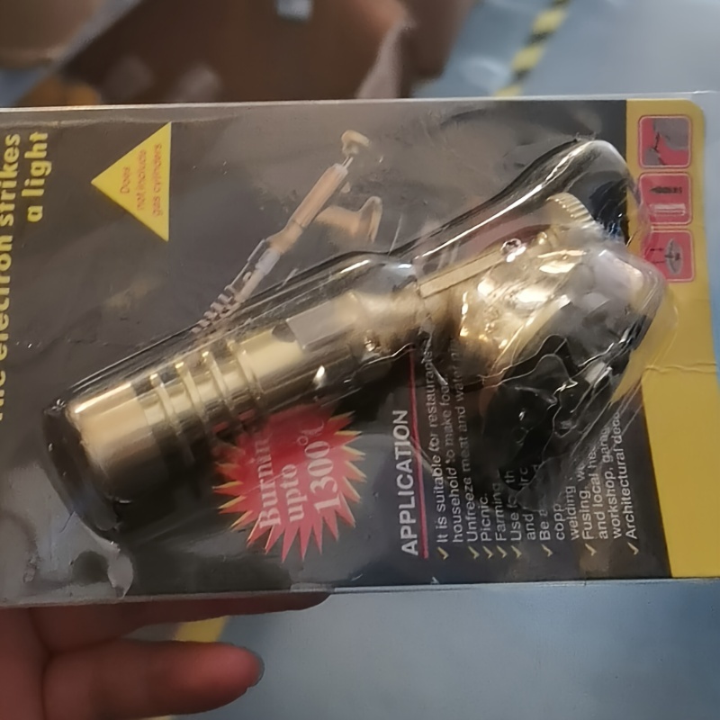 Portable Gas Torch Flame Gun Blowtorch Copper Flame Butane - Temu