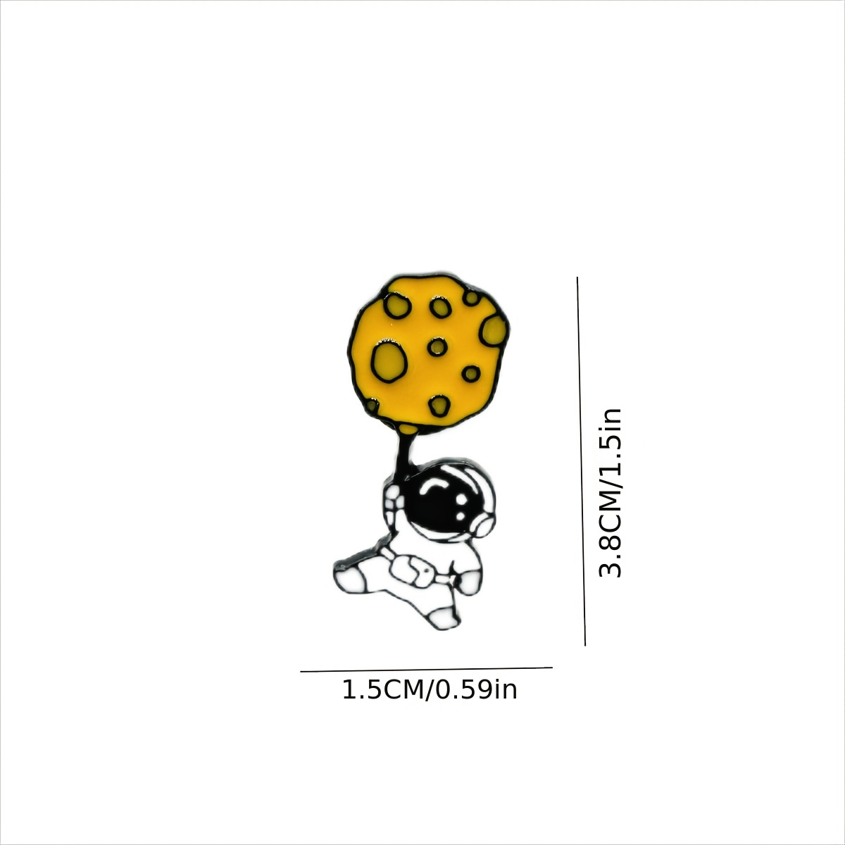 Cartoon Creative Space System Jewelry Brooch For Men Rocket - Temu ...