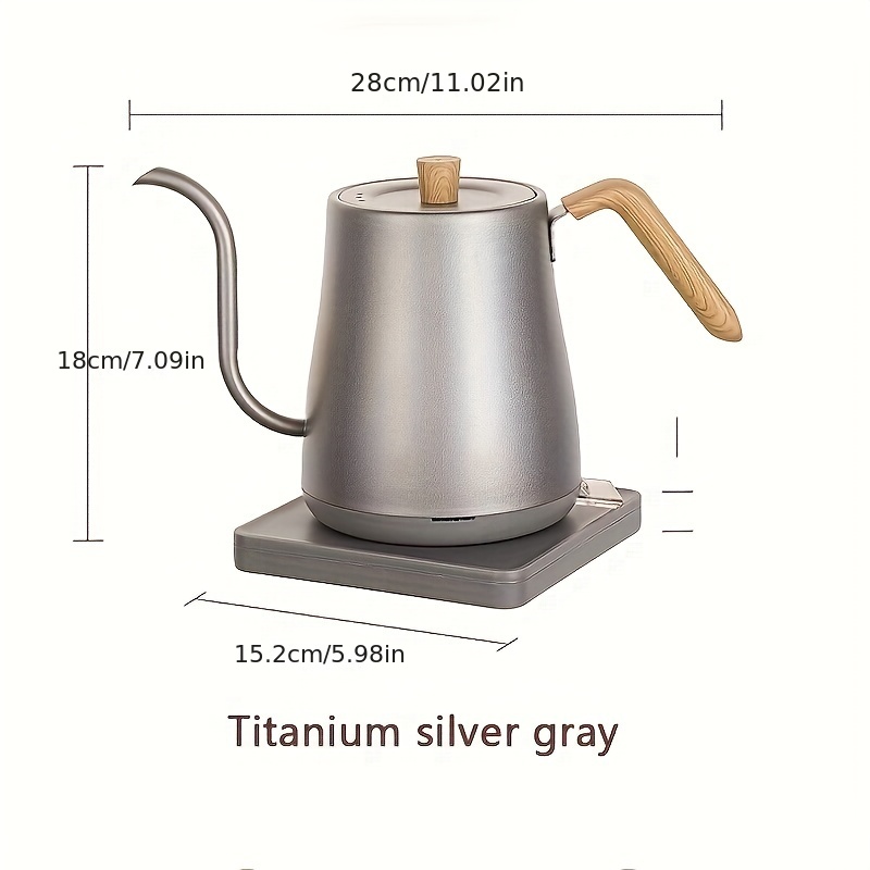 Thin Long Mouth Electric Hot Household Boiling Kettle Tea - Temu
